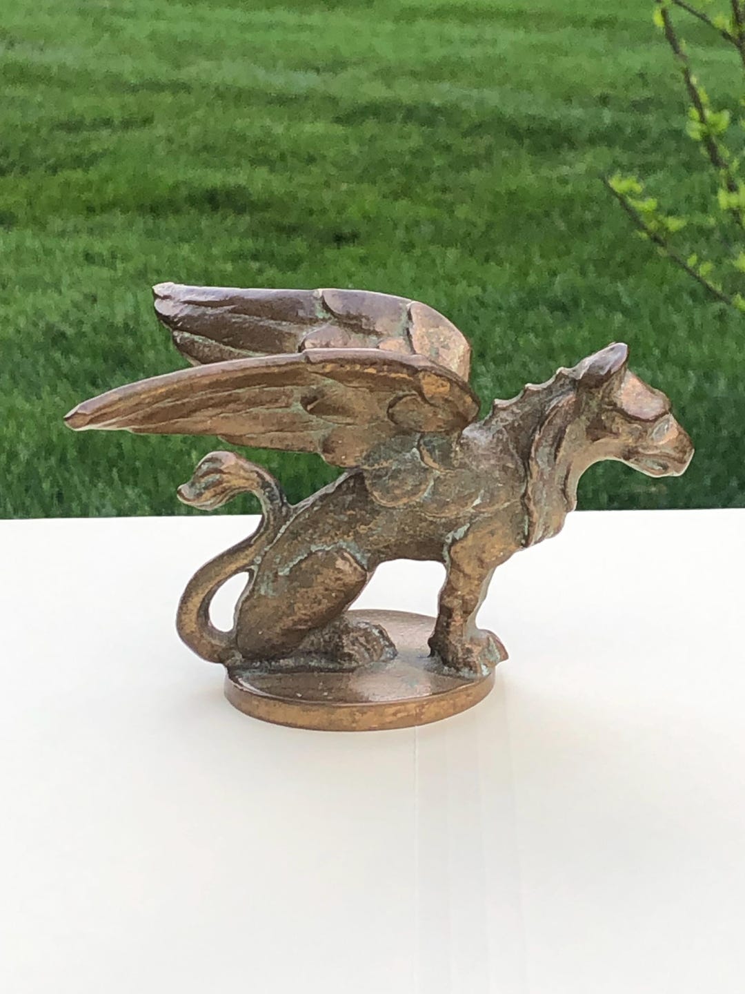 Gardner Griffin Radiator Cap, Antique Car Radiator Cap, Hood Ornament ...