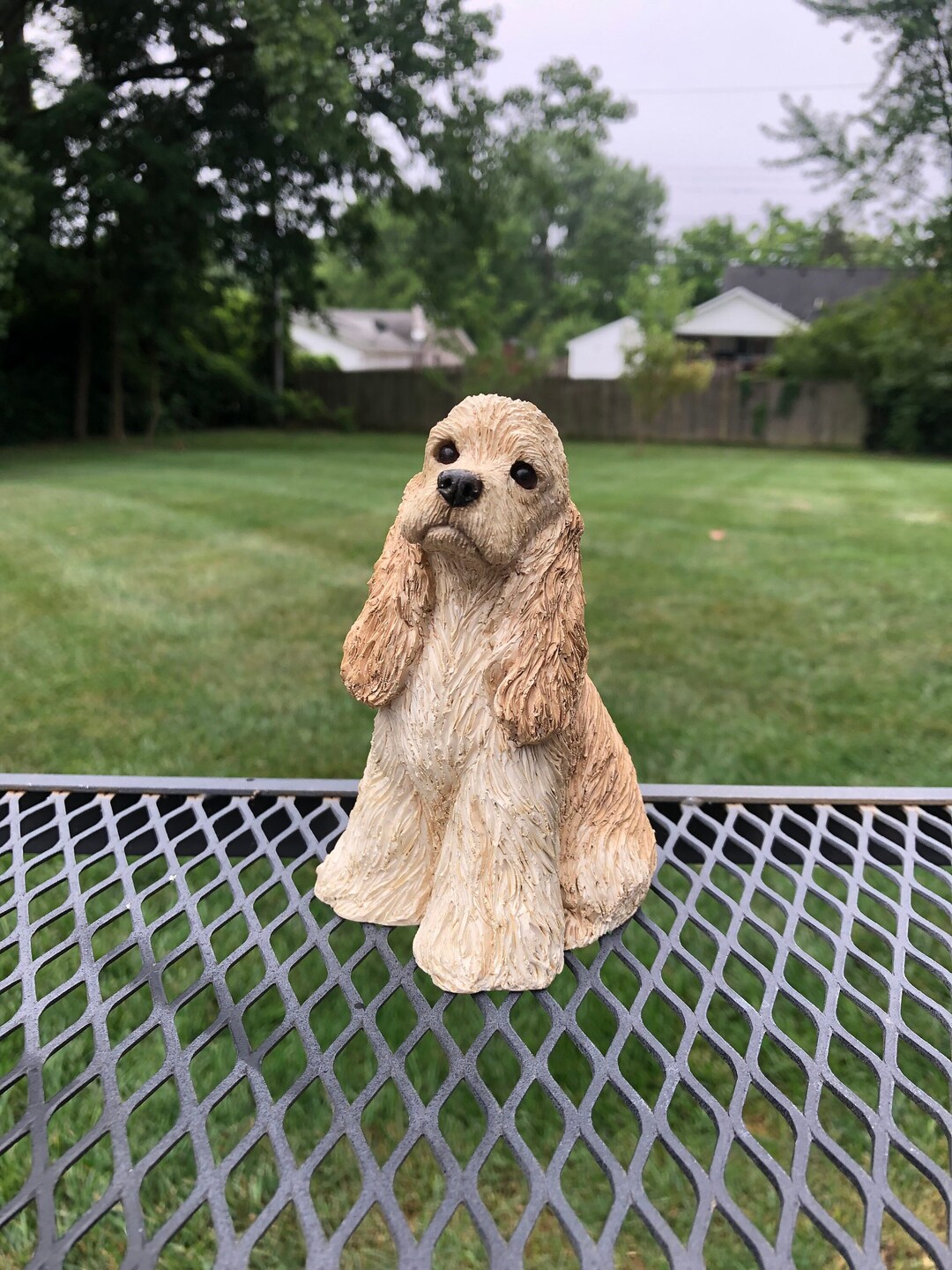 Cocker Spaniel, Vintage Cocker Spaniel Statue, Sandicast Cocker Spaniel ...