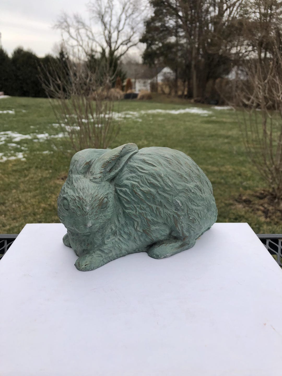 Hide-a-key Garden Bunny, Hide-a-key-lawn Rabbit, Vintage Garden Rabbit ...