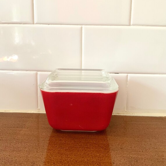 Kitchen & Dining Clear Glass Storage Leftover Container Glass Food Bowl ...