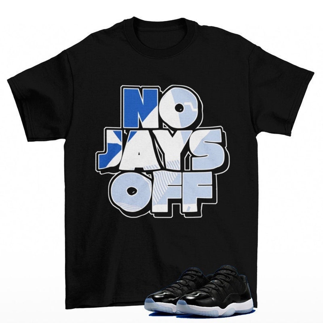 Jay All Day Sneaker Shirt to Match Jordan 11 Low Black Varsity Royal - Etsy