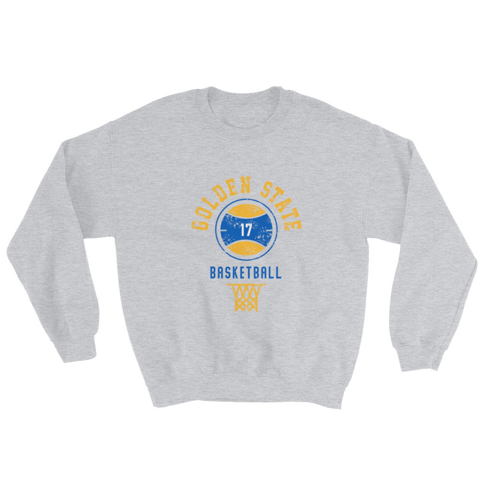 Retro Golden State Basketball Crew Vintage Unisex Sweatshirt - Etsy
