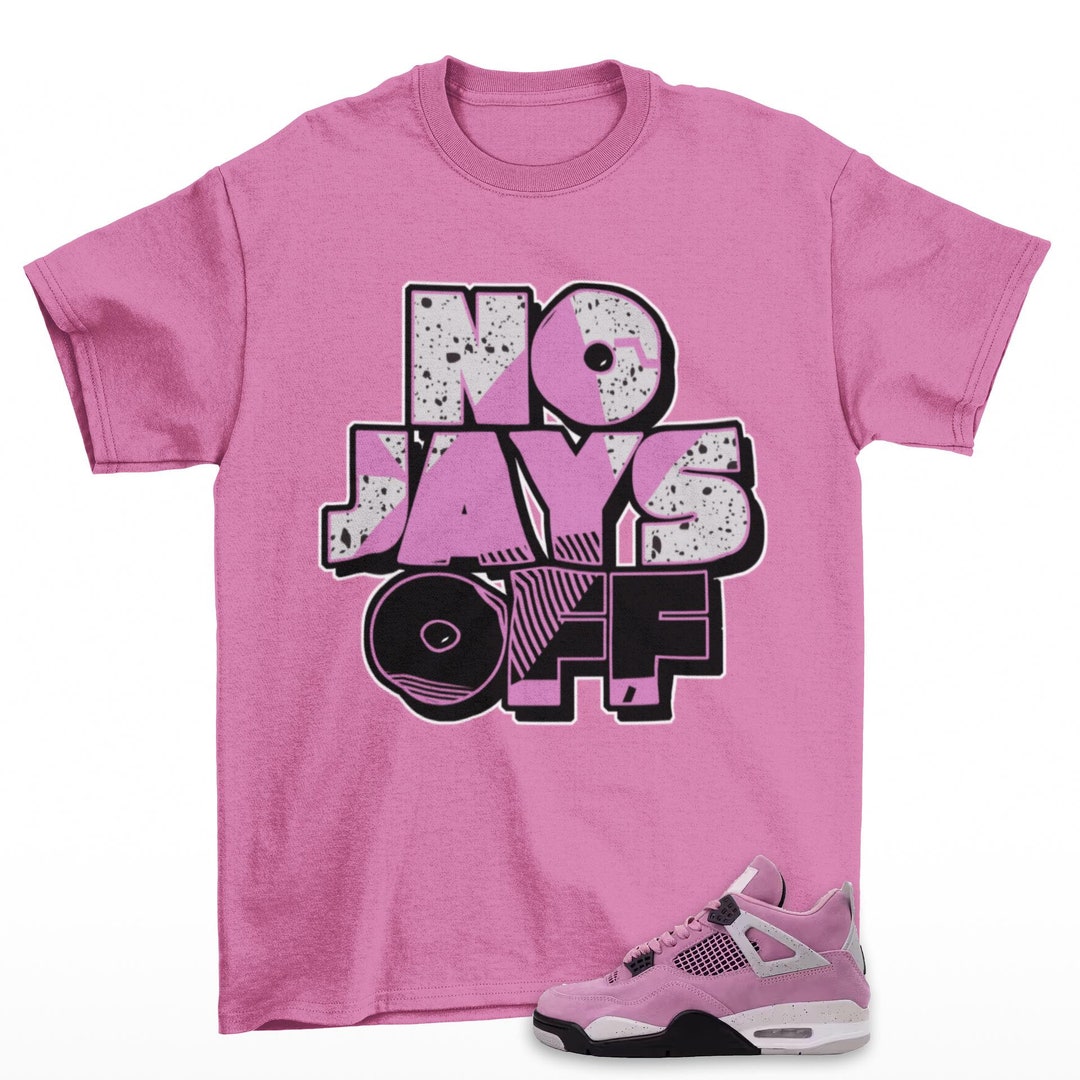 Jay All Day Sneaker Shirt Pink to Match Jordan 4 Orchid - Etsy