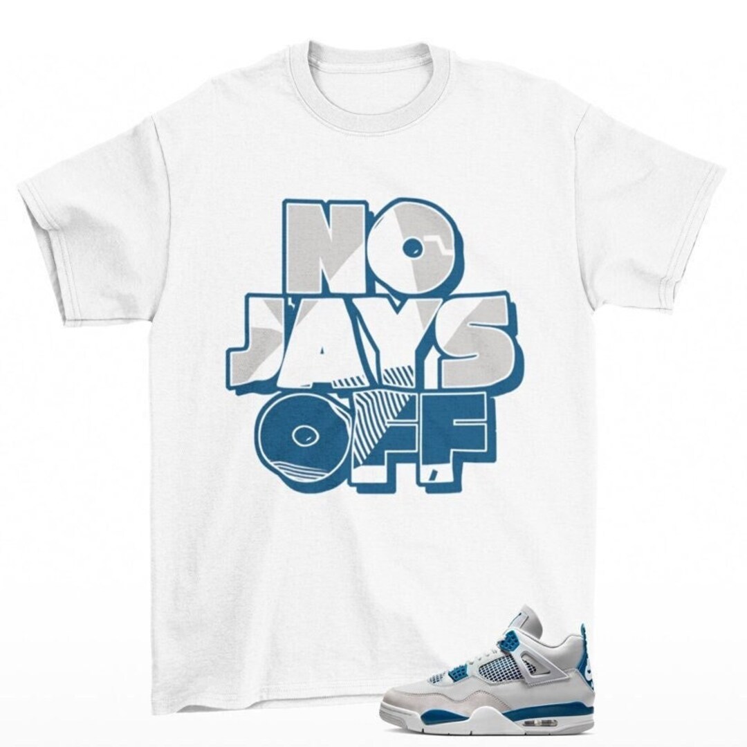 Jay All Day Sneaker Shirt to Match Jordan 4 Industrial Blue - Etsy