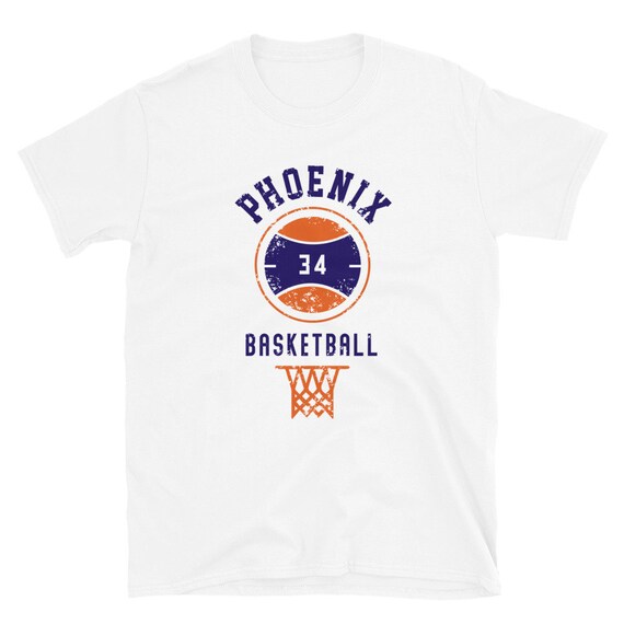 Retro Phoenix Basketball Crew Vintage Short-sleeve Unisex | Etsy