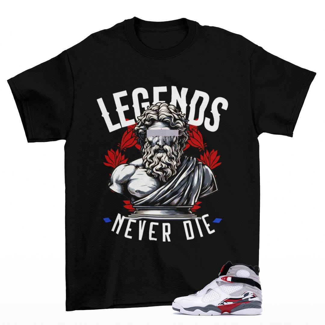 Legendary Sneaker Shirt Black to Match Jordan 8 Bugs - Etsy