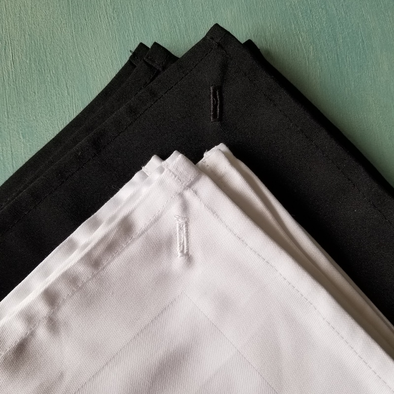 Linen Buttonhole Napkins - Etsy