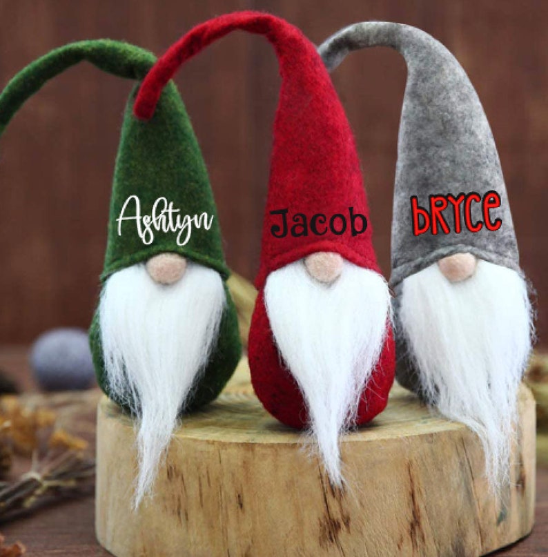 Personalized GNOME Plush Gnome Plush Gnome Decoration - Etsy