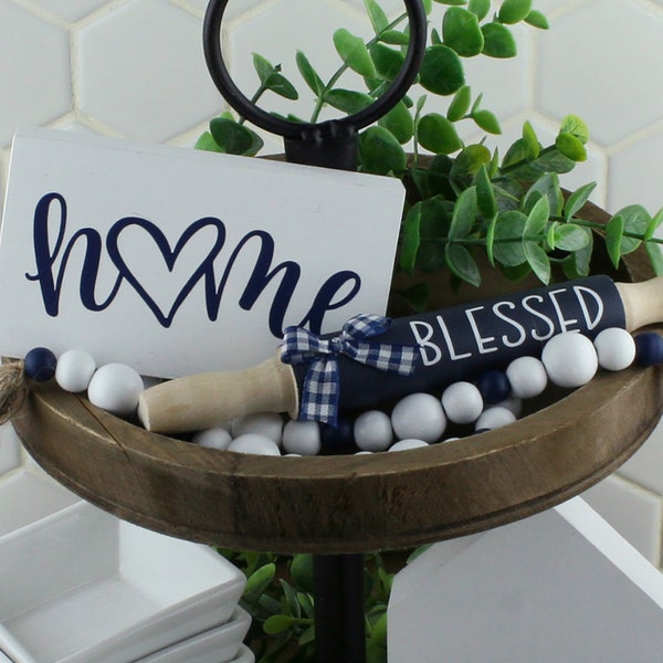 Navy Blue Decor - Etsy