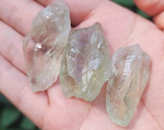 Raw Green Quartz - Etsy