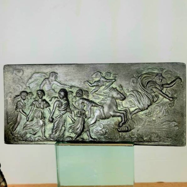 Antique Relief Plaque - Etsy