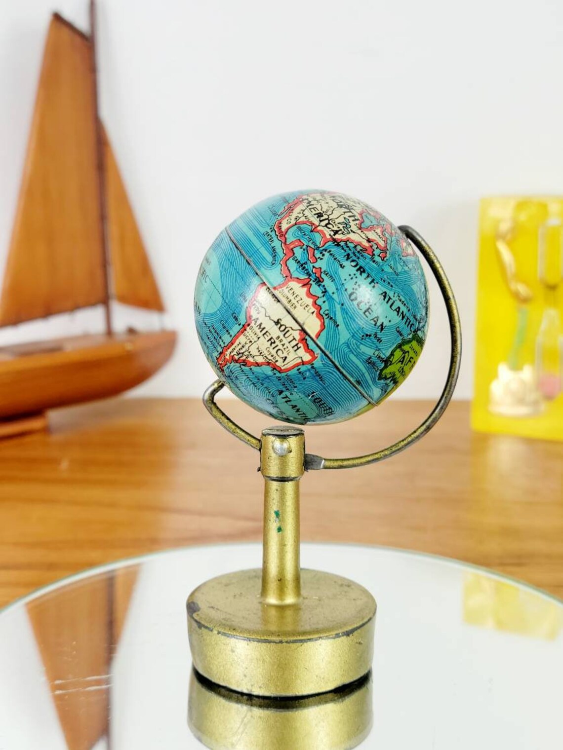 Rare Globe Pencil Sharpener Circa 1930 / Made in Germany / - Etsy