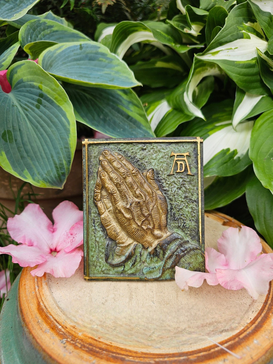 Praying Hands After Albrecht Dürer Bronze Metal Religious Decoration ...