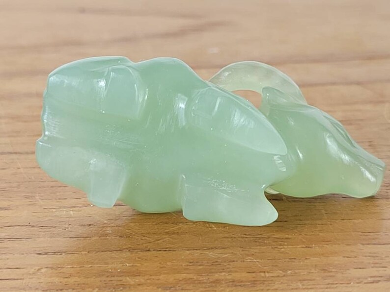 Antique Chinese Carved Jade Water Buffalo Fitted Wood Stand - Etsy