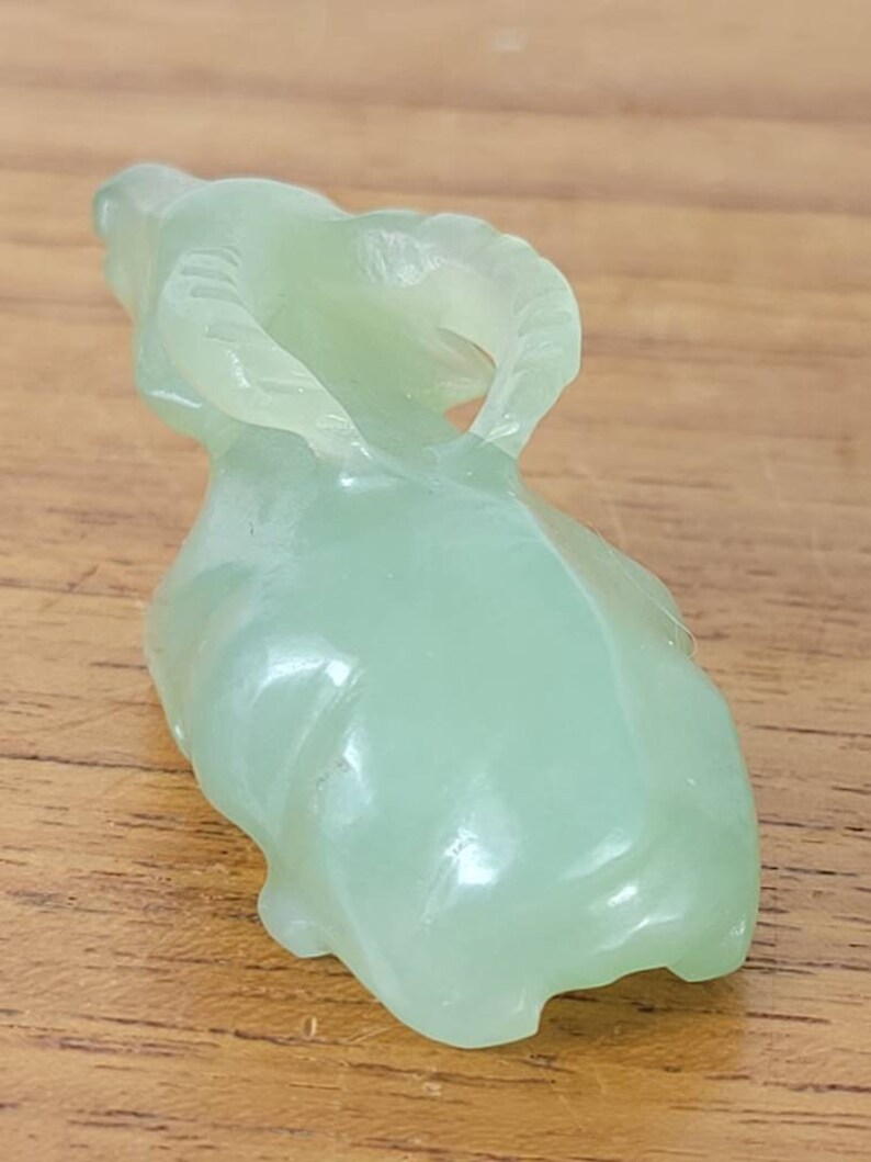 Antique Chinese Carved Jade Water Buffalo Fitted Wood Stand - Etsy