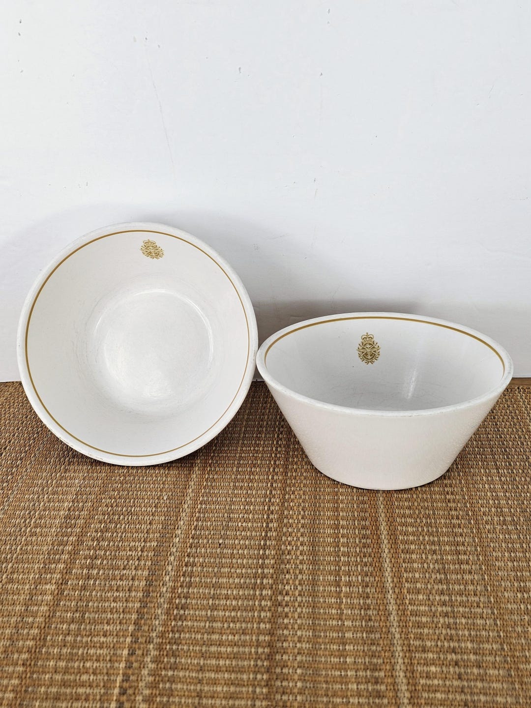 Vintage 1970's Canadian Armed Forces Syracuse China Bowl Syralite Corp ...