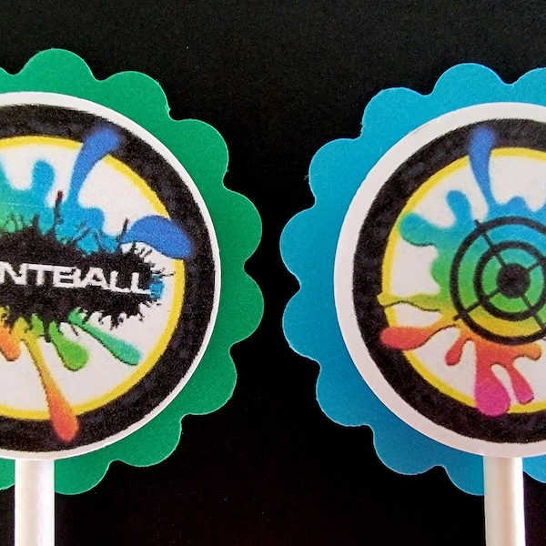 Paintball Cake - Etsy