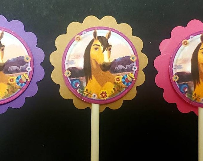 SPIRIT UNTAMED Digital Printable Cake Topper Design 1st Birthday ...