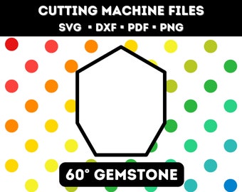 Hexagon Cutting Machine Files * SVG * DXF for Cricut, Silhouette and ...