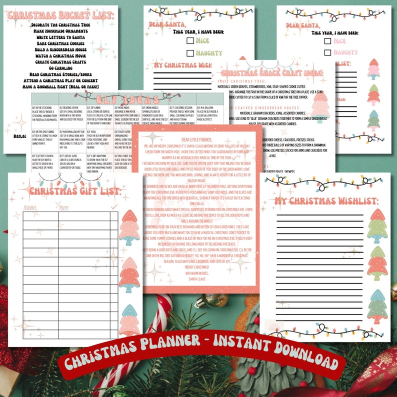 Christmas Letters Printable Letter From Santa Elf Ideas Christmas Wish ...