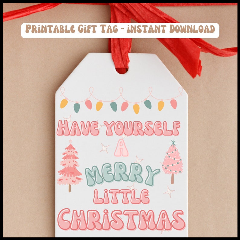 Holiday Gift Tags Printable Christmas Gift Tags Printable Gift Tags ...