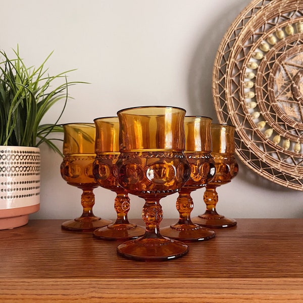 Amber Glassware - Etsy