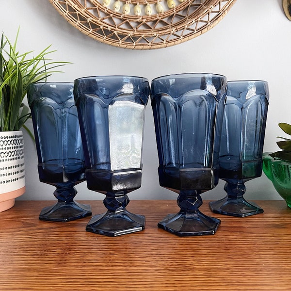 Blue Glassware - Etsy
