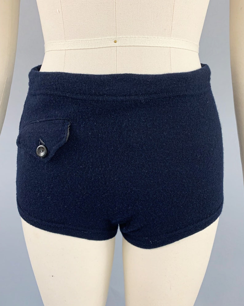 Vintage WWII 1940s US Navy Wool Knit Swimsuit Bathing Suit USN - Etsy
