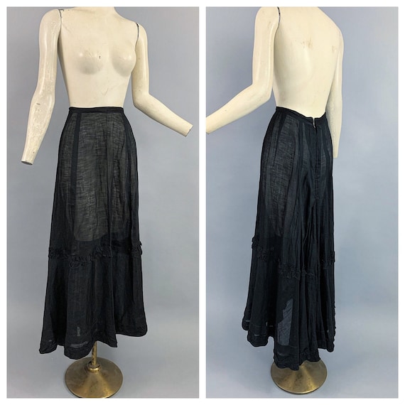 black victorian cotton - Gem