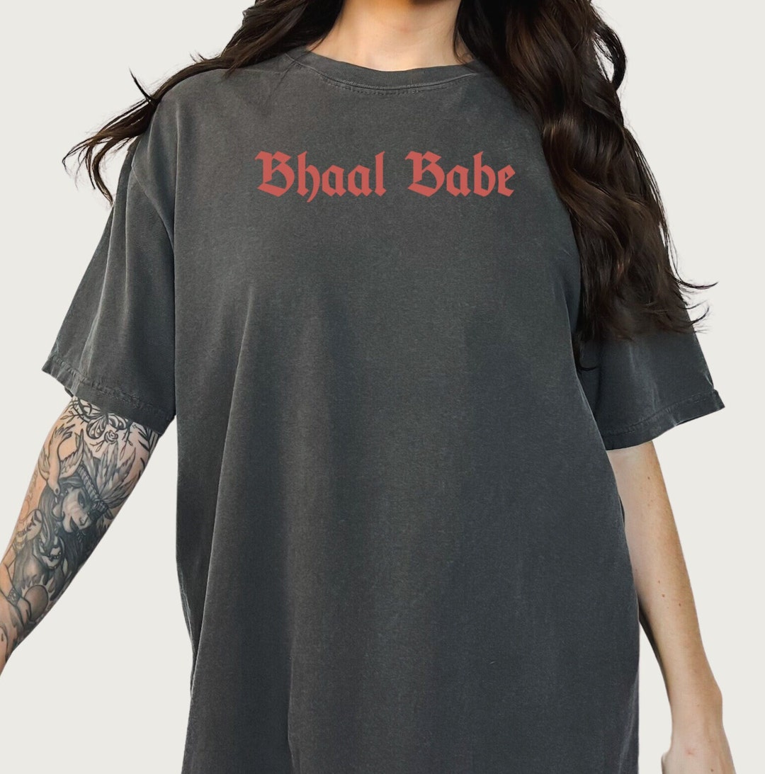 Bhaal Babe BG3 Shirt, Baldur's Gate 3 Bhaal Spawn Tshirt, Dark Urge BG3 ...