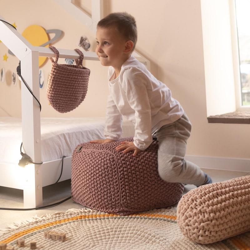 Kids Pouf - Etsy