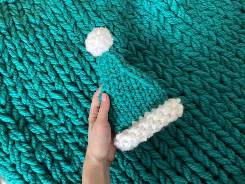 Small Chunky Knit Santa Hat Christmas Tree or Bottle Topper - Etsy