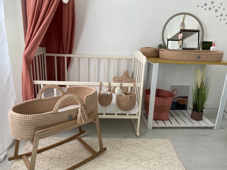 Hanging Storage Basket Crib Basket Hanging Toy Pocket - Etsy