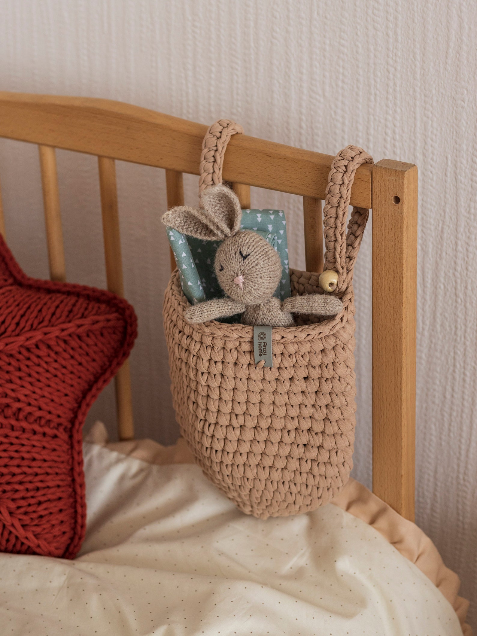 Hanging Crib Basket of Eco-friendly Cotton Baby Crib - Etsy