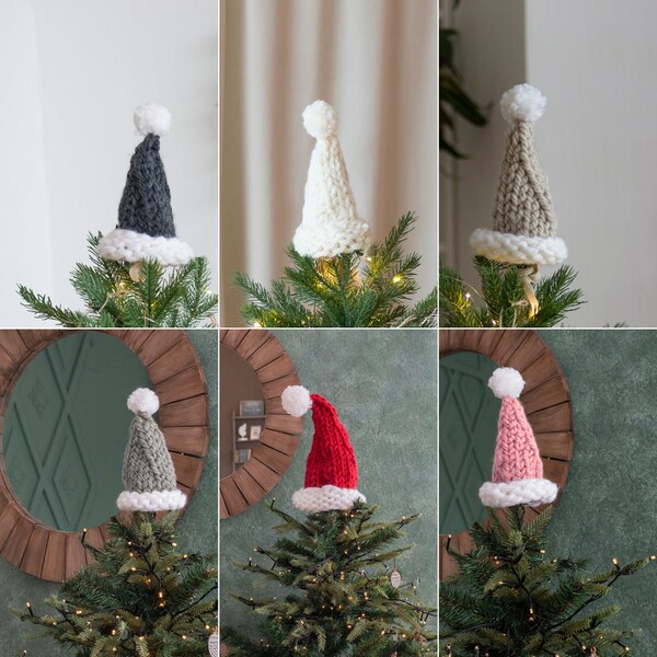 Santa Tree Topper - Etsy