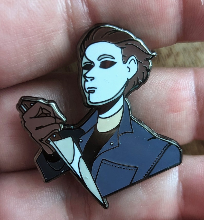 Michael Myers - Hard Enamel Fan Pin - Etsy