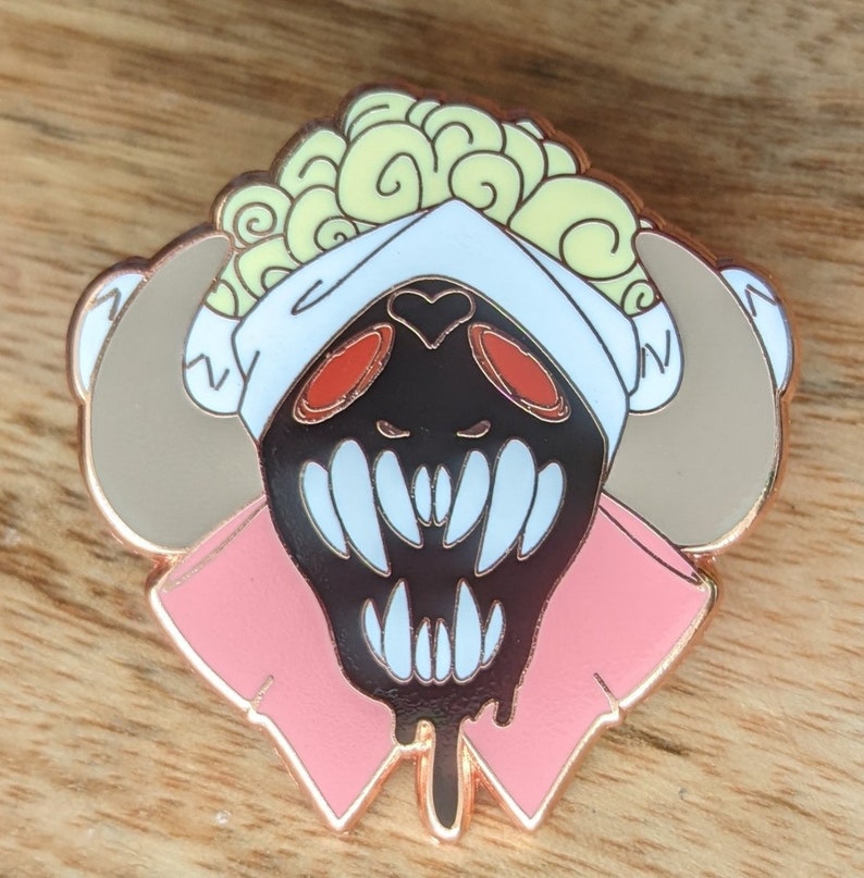Demon Sheep Don't Sleep Monster Lovers Original Pin - Etsy