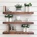 Floating Shelves, Modern Floating Shelves, 3 Inch Floating Shelves - Etsy