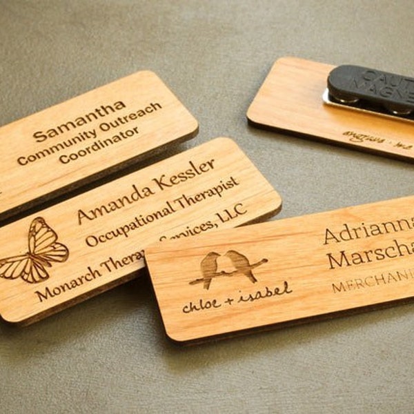 Magnetic Name Board - Etsy