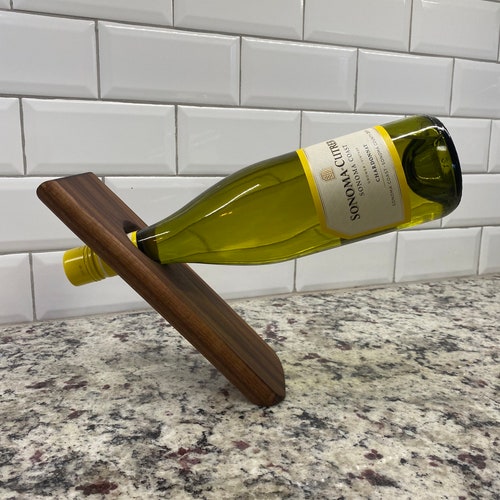 Floating Wine Holder Gravity Wine Bottle Display Wine - Etsy