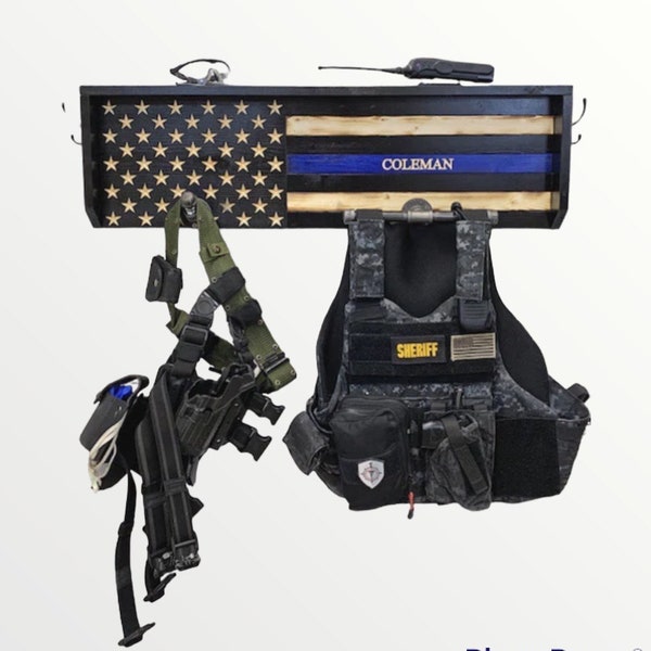 Police Gear Rack - Etsy