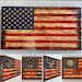 Wood American Flag Murphy Bar, Concealment American Flag, Wood American ...