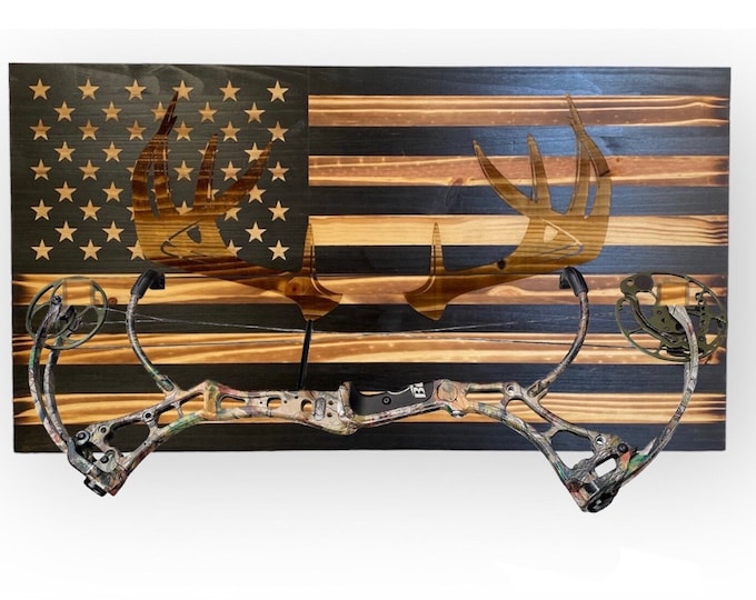 Compound Bow Rack, Deer Hunting Bow Rack, Hunter Christmas Gift - Etsy