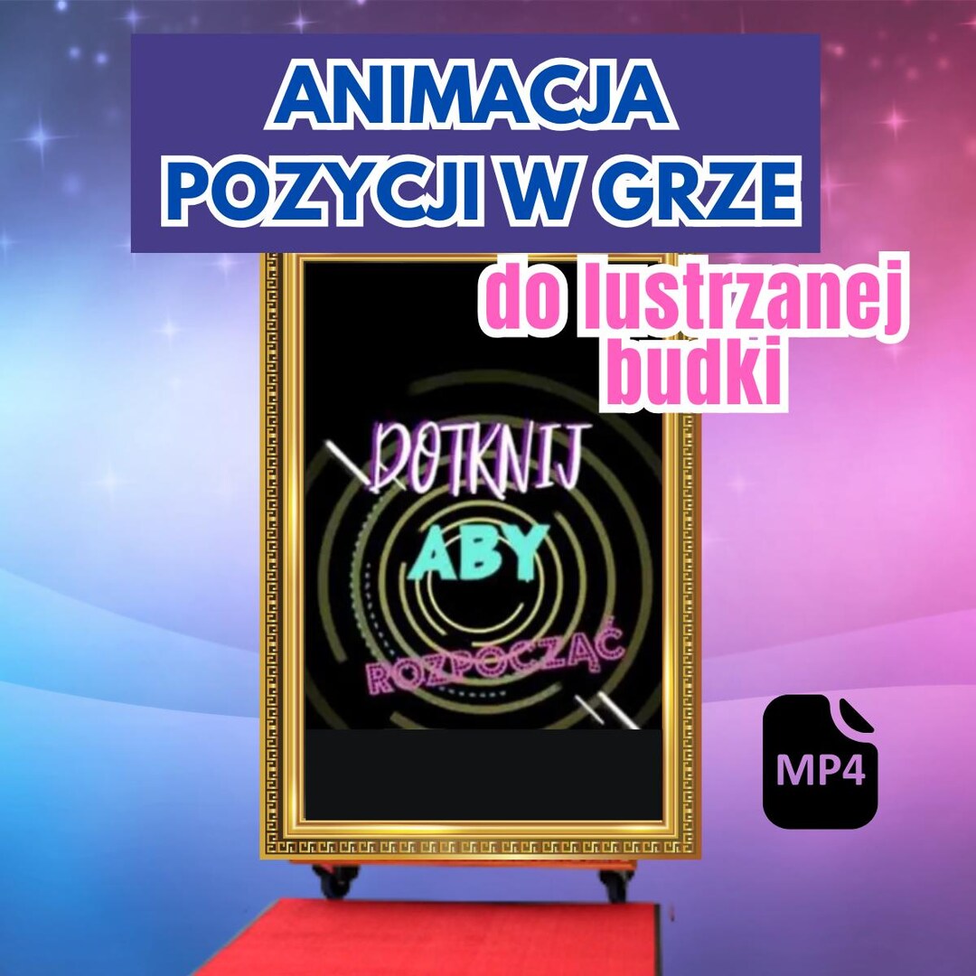 Game Pose Animations Pack in Polish to Mirror Booth. Party, Birthday ...