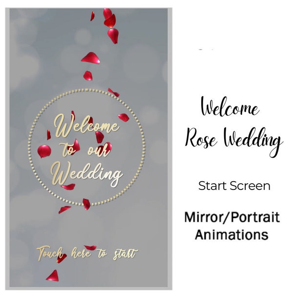 10 Start Screen Animations Bundle Landscape to Photo Booth - Etsy