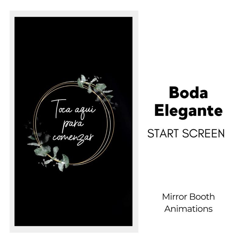 Blanco Start Magic Mirror Animation. Photo Booth Animations, Weddings ...