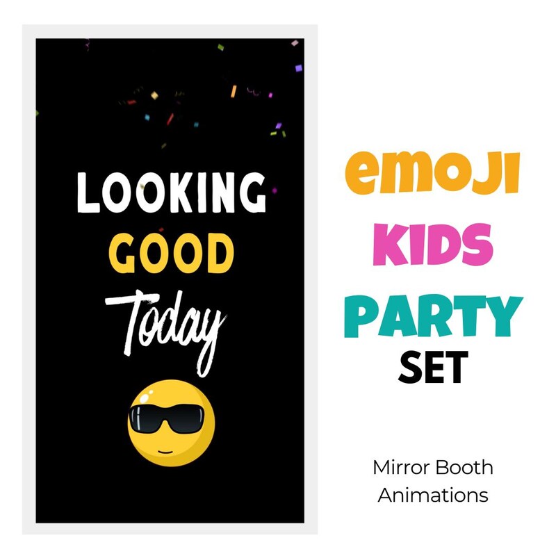 Emoji Photo Booth - Etsy