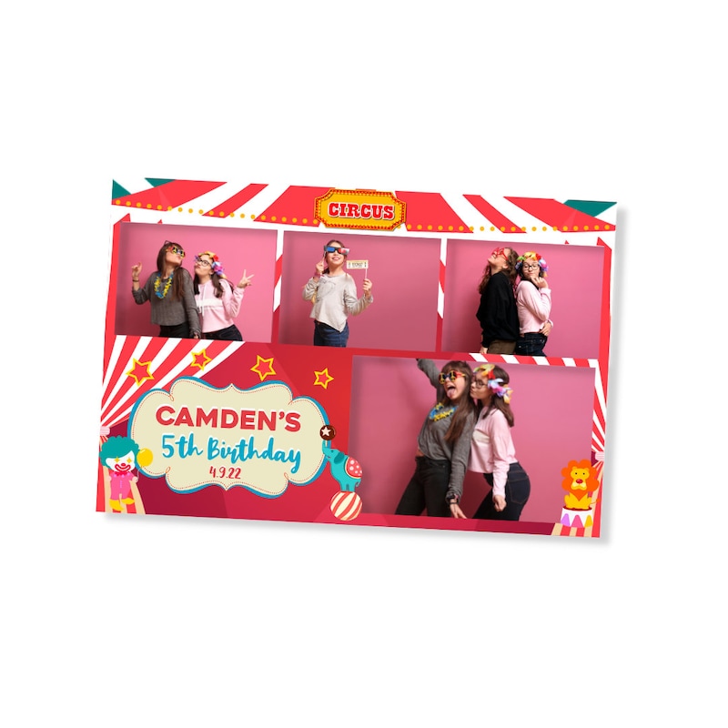 Circus Photobooth - Etsy