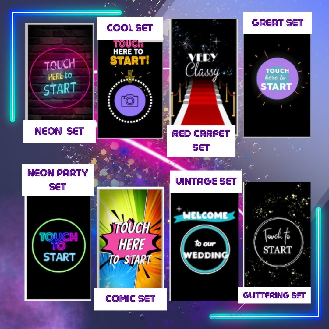 110 Cool Animations Pack to Mirror Booth Animations + 60 Photo Booth ...