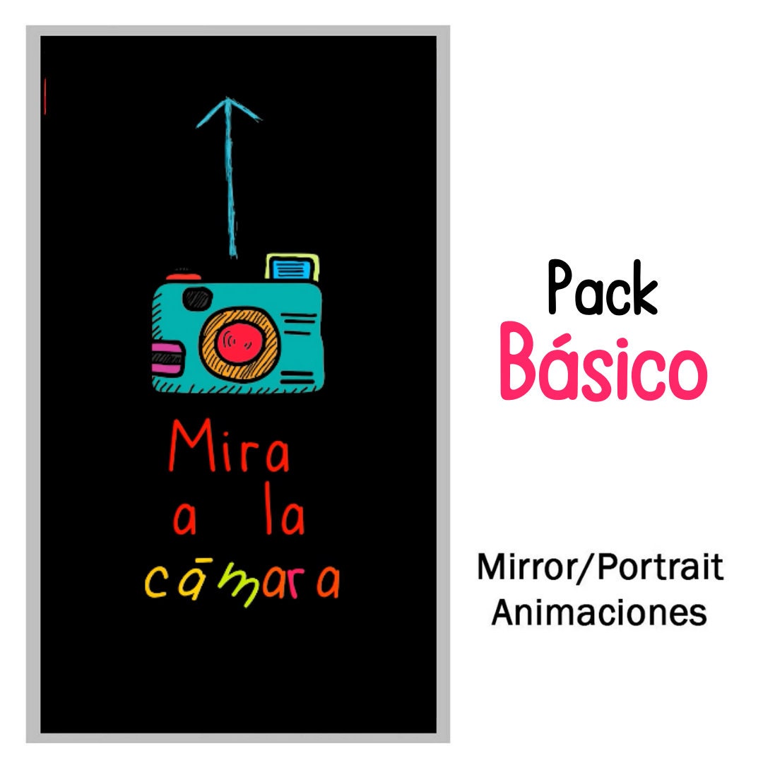 Basic Pack Magic Mirror Animations. Photo Booth Animations - Etsy Canada